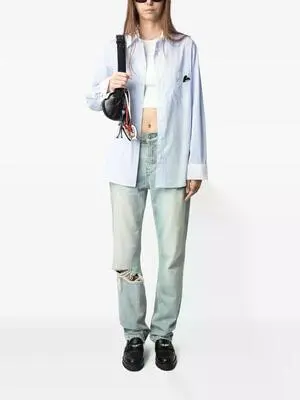 Zadig&Voltaire Morning" Striped Cotton Shirt
