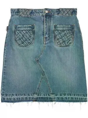 Zadig&Voltaire Jingle Denim Midi Skirt - Blue