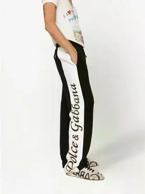 Dolce & Gabbana Embroidered Track Pants