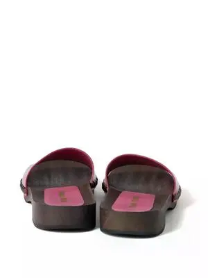 Miu Miu Logo-print Slides