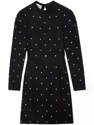 Zadig&Voltaire Racia Crystal-embellished Mini Dress
