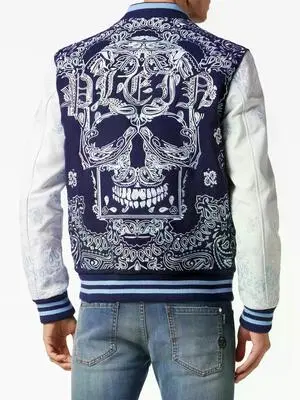 Philipp Plein Paisley Print Bomber Jacket