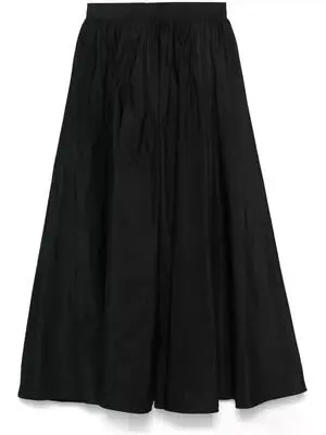 Elie Saab A-line Maxi Skirt - Black