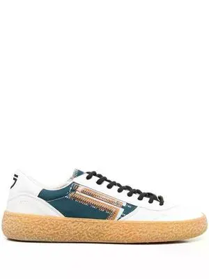 PURAAI Low-top Sneakers With Logo Detail - White
