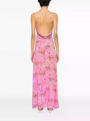 MARGHERITA MACCAPANI Floral-print Maxi Dress