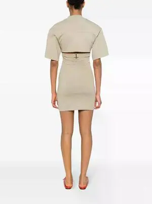 Jacquemus La Robe Bahia Mini Dress - Neutrals