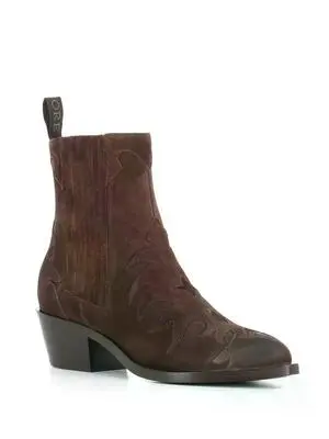 Sartore 45mm Western Suede Cowboy Boots