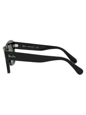 Ray-ban State Street Square-frame Sunglasses - Black