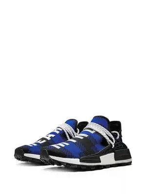 Adidas X Bbc X Pharrell Nmd Hu Plaid Pack Sneakers - Blue