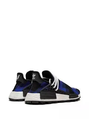 Adidas X Bbc X Pharrell Nmd Hu Plaid Pack Sneakers - Blue