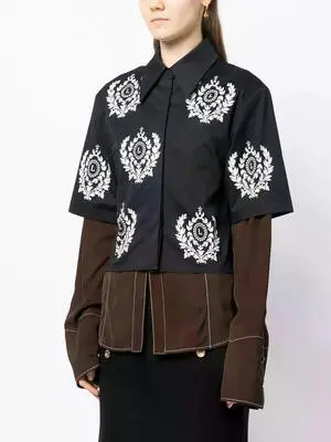 LOW CLASSIC Graphic Print Short-sleeve Shirt