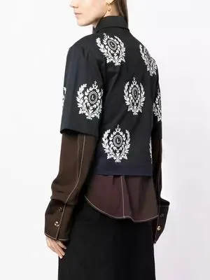 LOW CLASSIC Graphic Print Short-sleeve Shirt