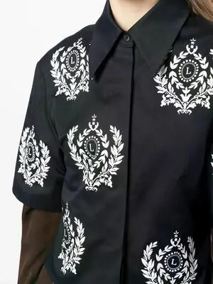 LOW CLASSIC Graphic Print Short-sleeve Shirt