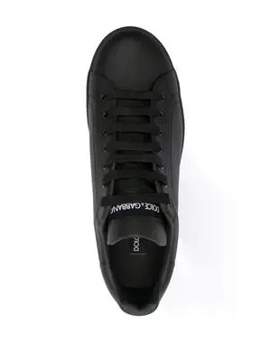 Dolce & Gabbana Portofino Leather Sneakers