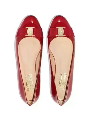 FERRAGAMO Vara Bow Ballerina Shoes