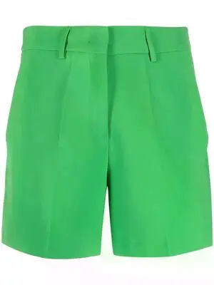 BLANCA VITA Penelope Tailored Shorts In Malachite - Green