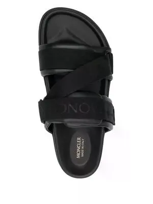 Moncler Summer Sandals With Touch-strap Fastening