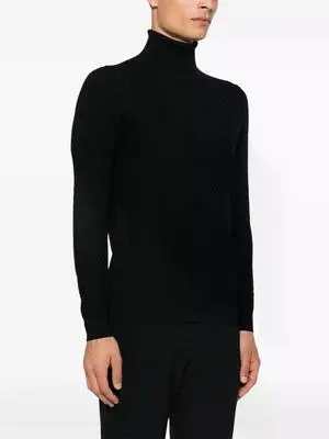 GOES BOTANICAL Merino Wool Interwoven Knit Sweater