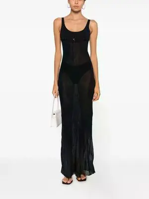 Jacquemus La Robe Maille Oranger Dress