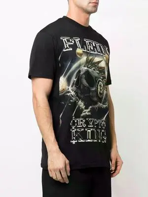 Philipp Plein Crypto King' Cotton T-shirt