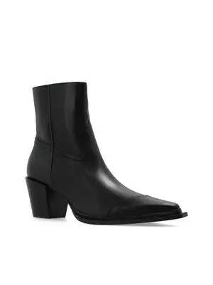 JIMMY CHOO Cece Leather Ankle Boots