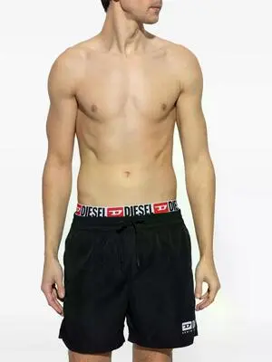 DIESEL® Logo-print Swim Shorts