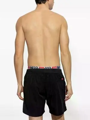 DIESEL® Logo-print Swim Shorts