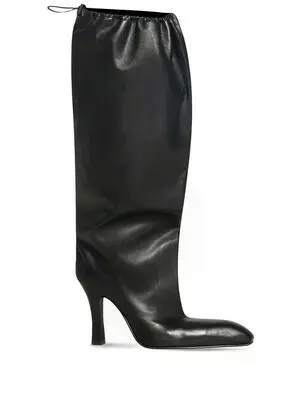 Balenciaga Falcon 105mm Leather Knee-high Boots