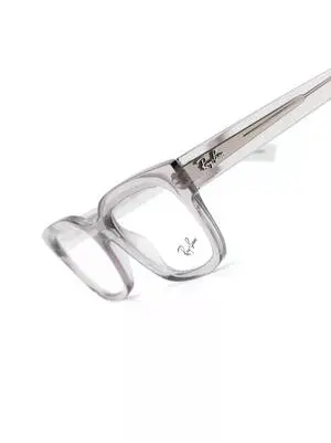 Ray-ban Transparent Rectangle Eyeglasses