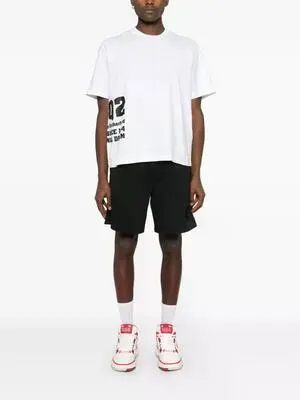 Dsquared2 Flocked Logo Track Shorts