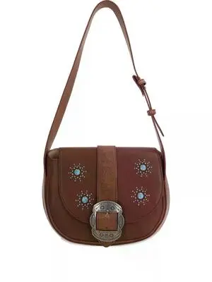 HTC LOS ANGELES Joan Shoulder Bag - Brown