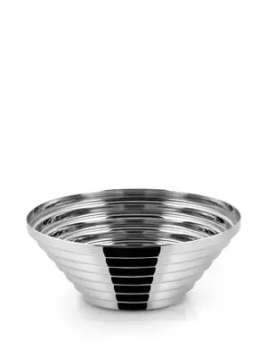 ALESSI Maya Round Basket - Silver