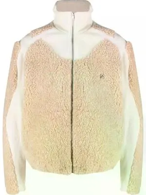 GMBH Wool Textured Zip-up Jacket