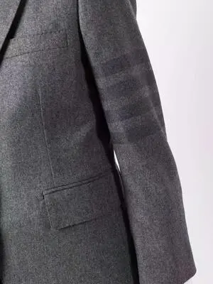 Thom Browne 4-bar Stripe Cropped Blazer