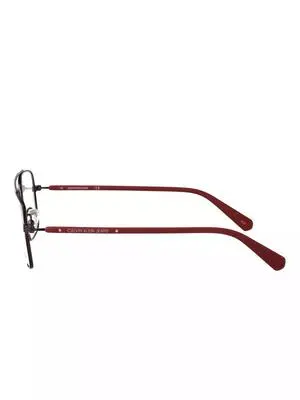 Calvin Klein Rectangle Frame Eyeglasses