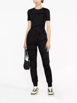 Versace Chain-print Cotton Track Pants