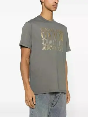 Versace Logo-print Cotton T-shirt