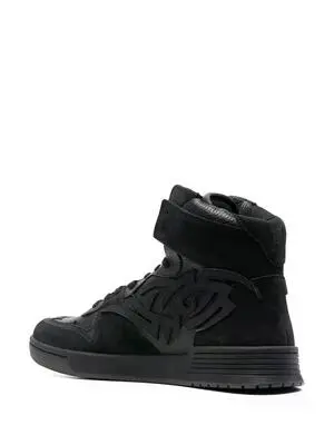 MISBHV Court High-top Sneakers With Geometric Panelling