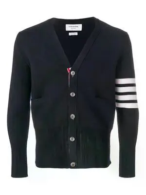 Thom Browne 4-bar Cardigan - Blue