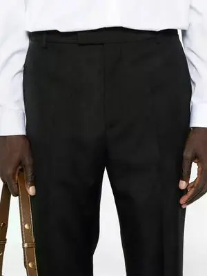 Gucci Logo-embroidered Tailored Trousers