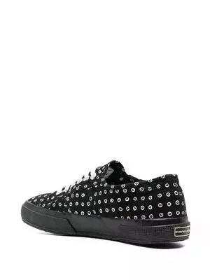 10 CORSO COMO X Superga All-over Logo Print Sneakers