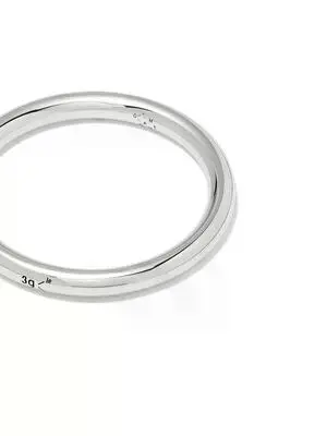 Le Gramme 3 Grammes Bangle Ring In Sterling - Silver