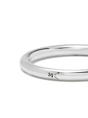 Le Gramme 3 Grammes Bangle Ring In Sterling - Silver
