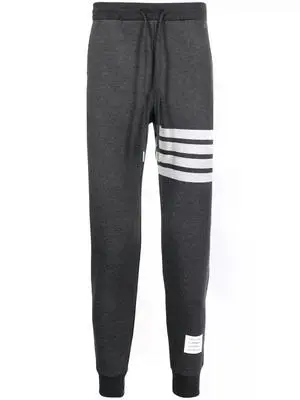Thom Browne Signature 4-bar Stripe Track Pants - Grey