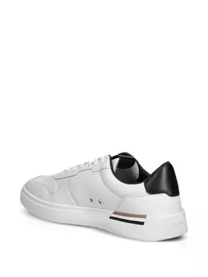 BOSS Clint Tenn Leather Lace-up Sneakers