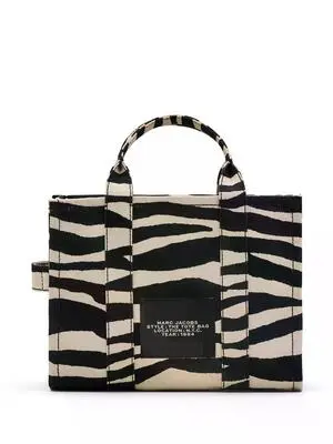 Marc Jacobs Zebra-print Tote Bag - Black