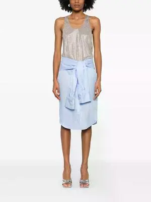Giuseppe Di Morabito Rhinestone-embellished Mini Dress - Blue