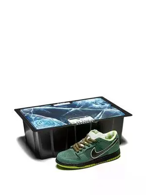 Nike X Concepts Sb Dunk Low Pro Og Qs " Lobster" Sneakers - Green