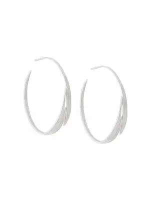 WOUTERS & HENDRIX Sterling Hoop Earrings - Silver