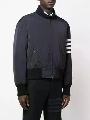 Thom Browne 4-bar Stripe Bomber Jacket